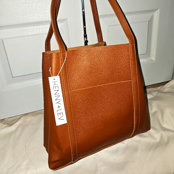 henny lev | Bags | Nwt Henny Lev Vigan Leather Shoulder Bag | Poshmark